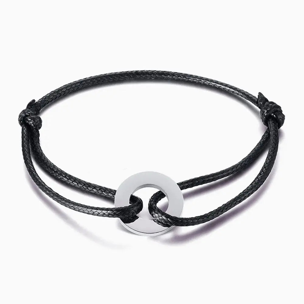 Bracelet Cordon Personnalisé Couple – Quai Des Amours